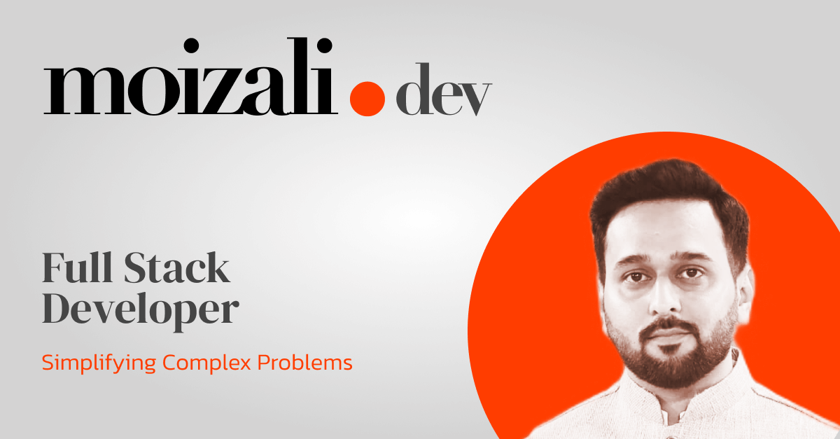 Moiz Ali - Personal Portfolio